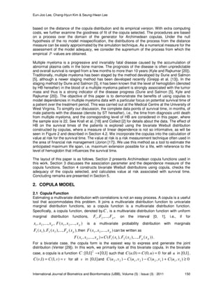 Life Expectancy Estimate with Bivariate Weibull Distribution using Archimedean Copula | PDF