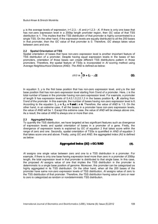 Novel Method to Quantify The Distribution of Transcription Start Site | PDF