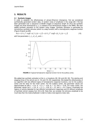 Detection of Neural Activities in FMRI Using Jensen-Shannon Divergence | PDF