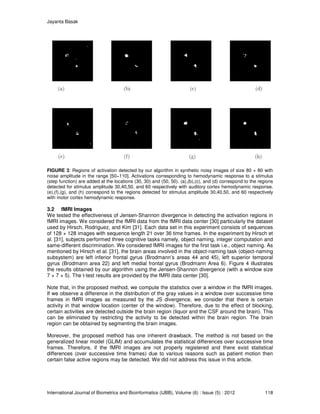 Detection of Neural Activities in FMRI Using Jensen-Shannon Divergence | PDF