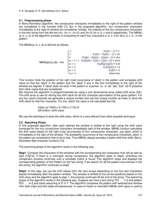 An Application of Pattern matching for Motif Identification | PDF
