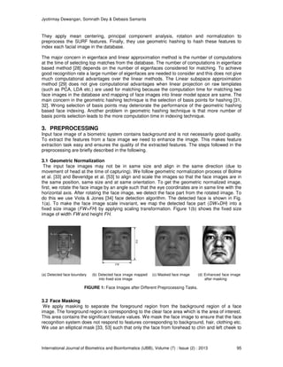 Face Images Database Indexing for Person Identification Problem | PDF