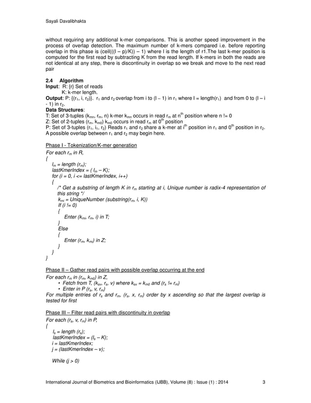 Bliss A New Read Overlap Detection Algorithm Pdf 