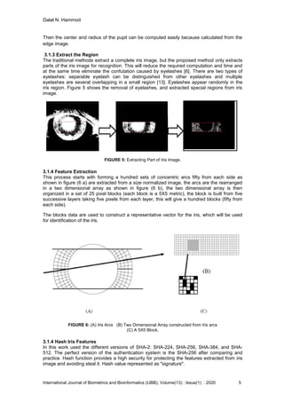 Biometric Authentication Based on Hash Iris Features | PDF