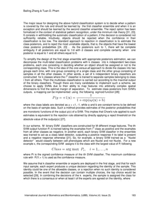 Multiple Features Based Two-stage Hybrid Classifier Ensembles for Subcellular Phenotype Images ...