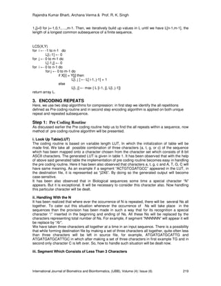 A Biological Sequence Compression Based on cross chromosomal similarities using Variable length ...