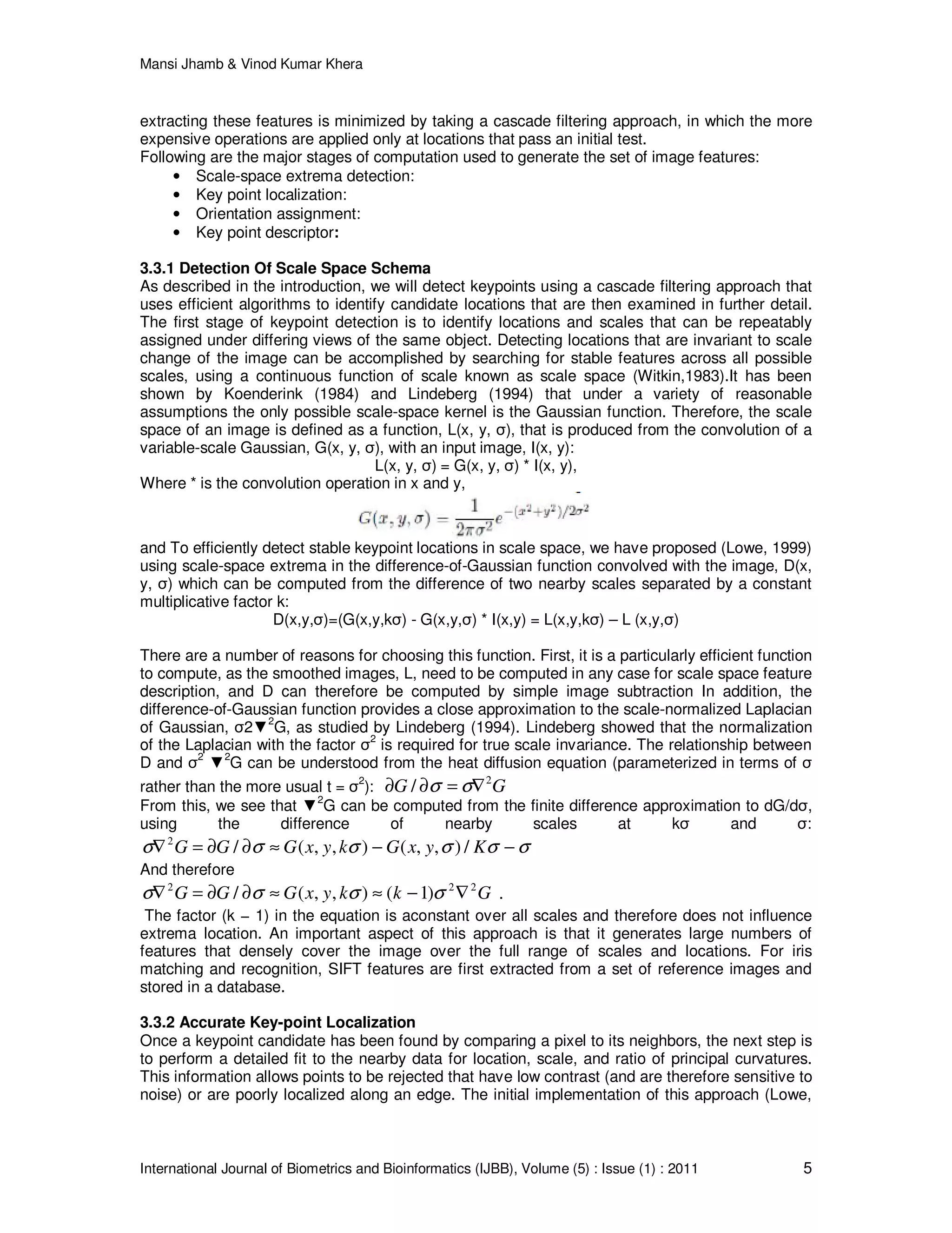 Iris Based Human Recognition System Pdf