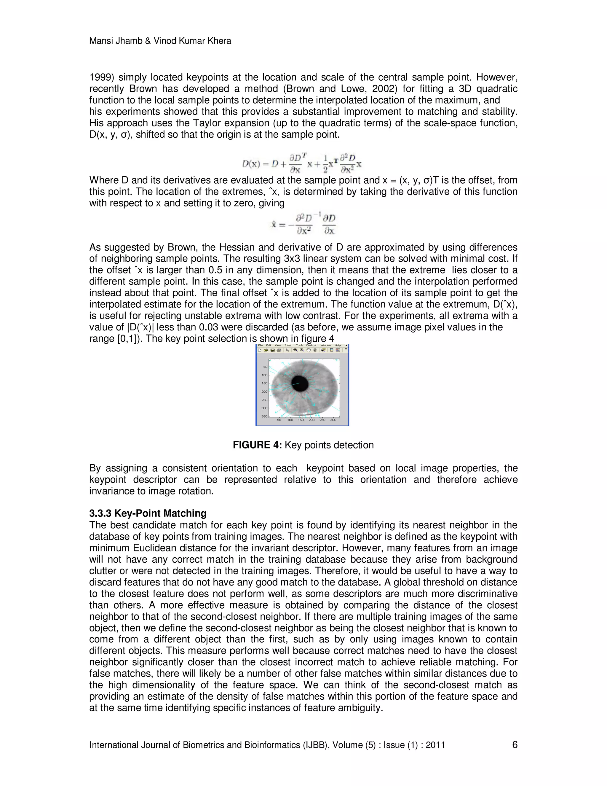 Iris Based Human Recognition System Pdf