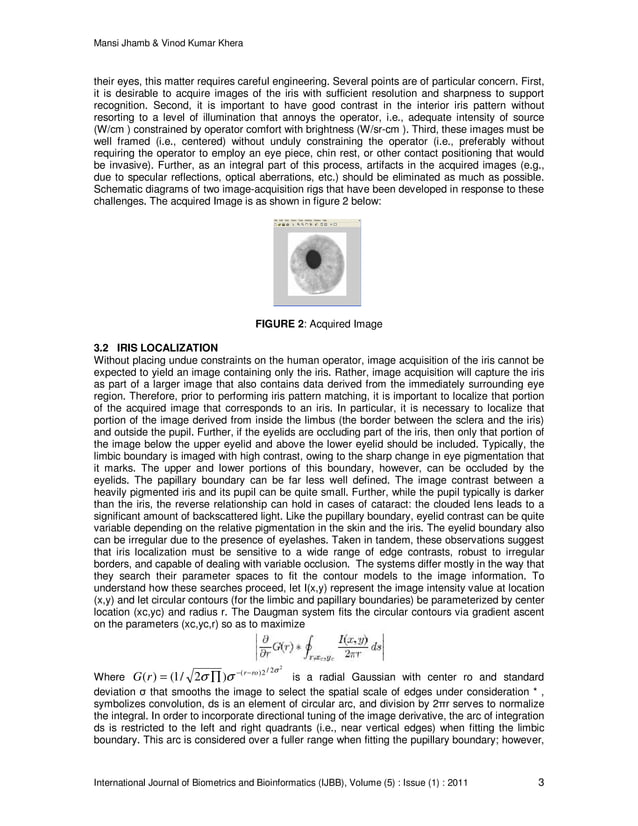 IRIS Based Human Recognition System | PDF