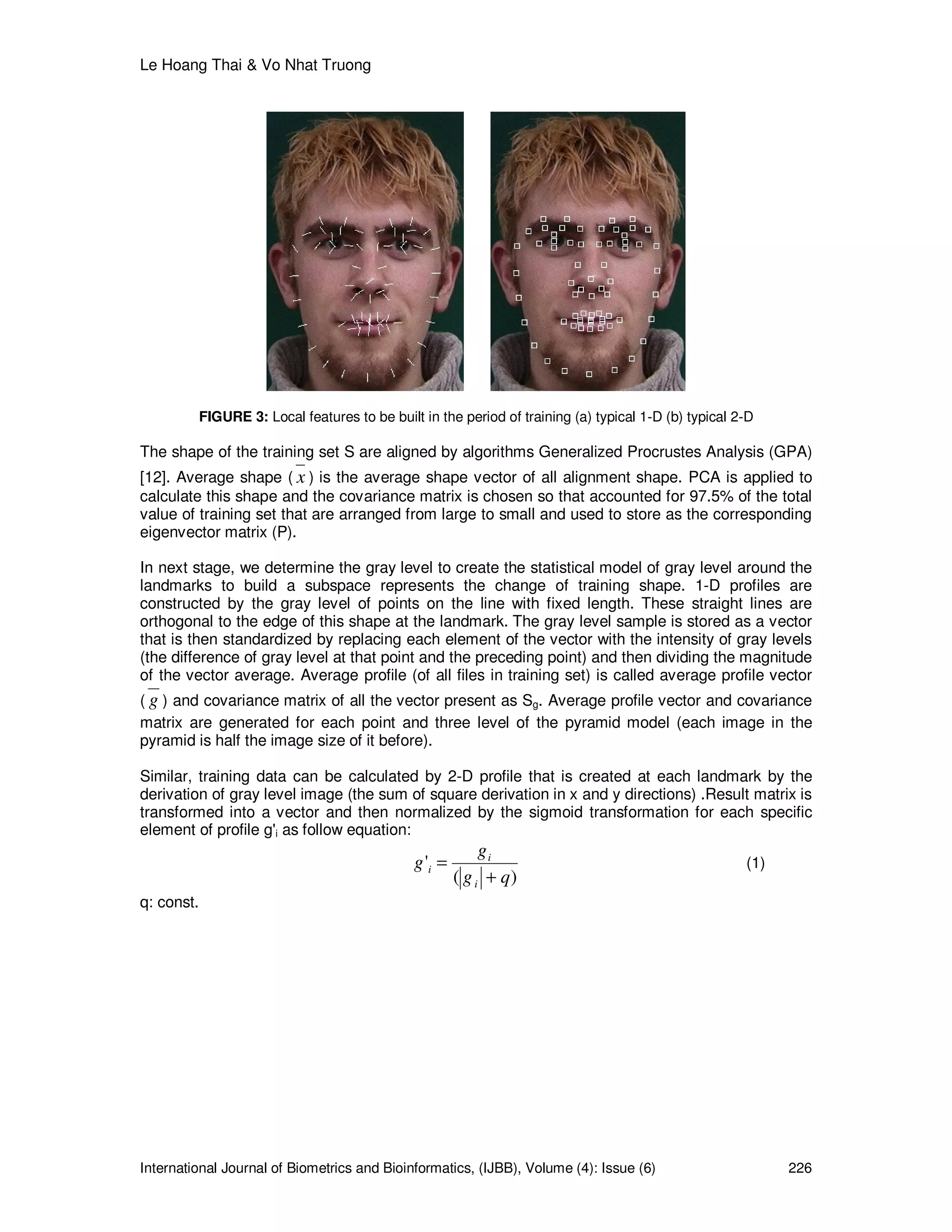 Face Alignment Using Active Shape Model And Support Vector Machine | PDF