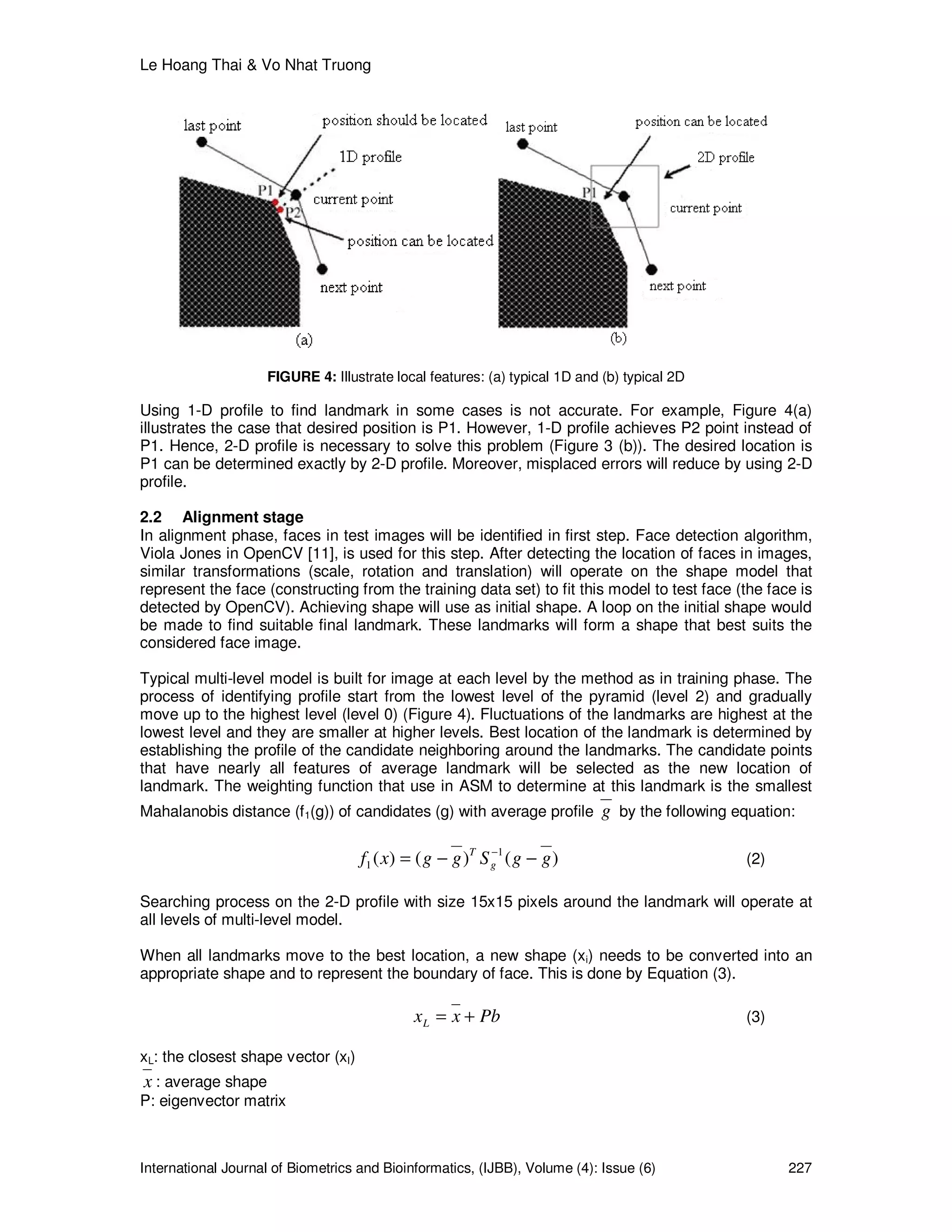 Face Alignment Using Active Shape Model And Support Vector Machine | PDF
