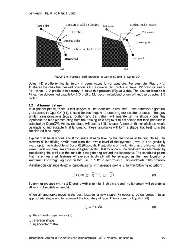 Face Alignment Using Active Shape Model And Support Vector Machine | PDF