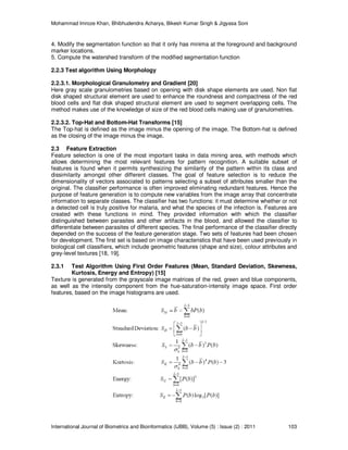 Content Based Image Retrieval Approaches for Detection of Malarial in Blood Images | PDF