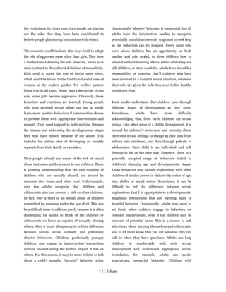 Sexual abuse problems among adolescents and major remedial actions. | PDF