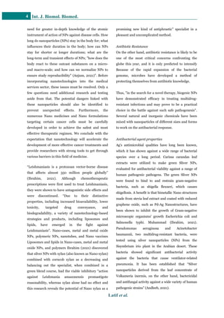 Plant-based green synthesis of nano particles using environment ...