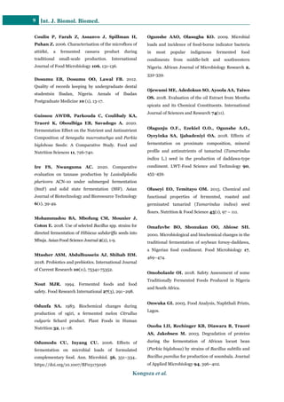 Controlled production trials of conôro, A natural condiment | PDF