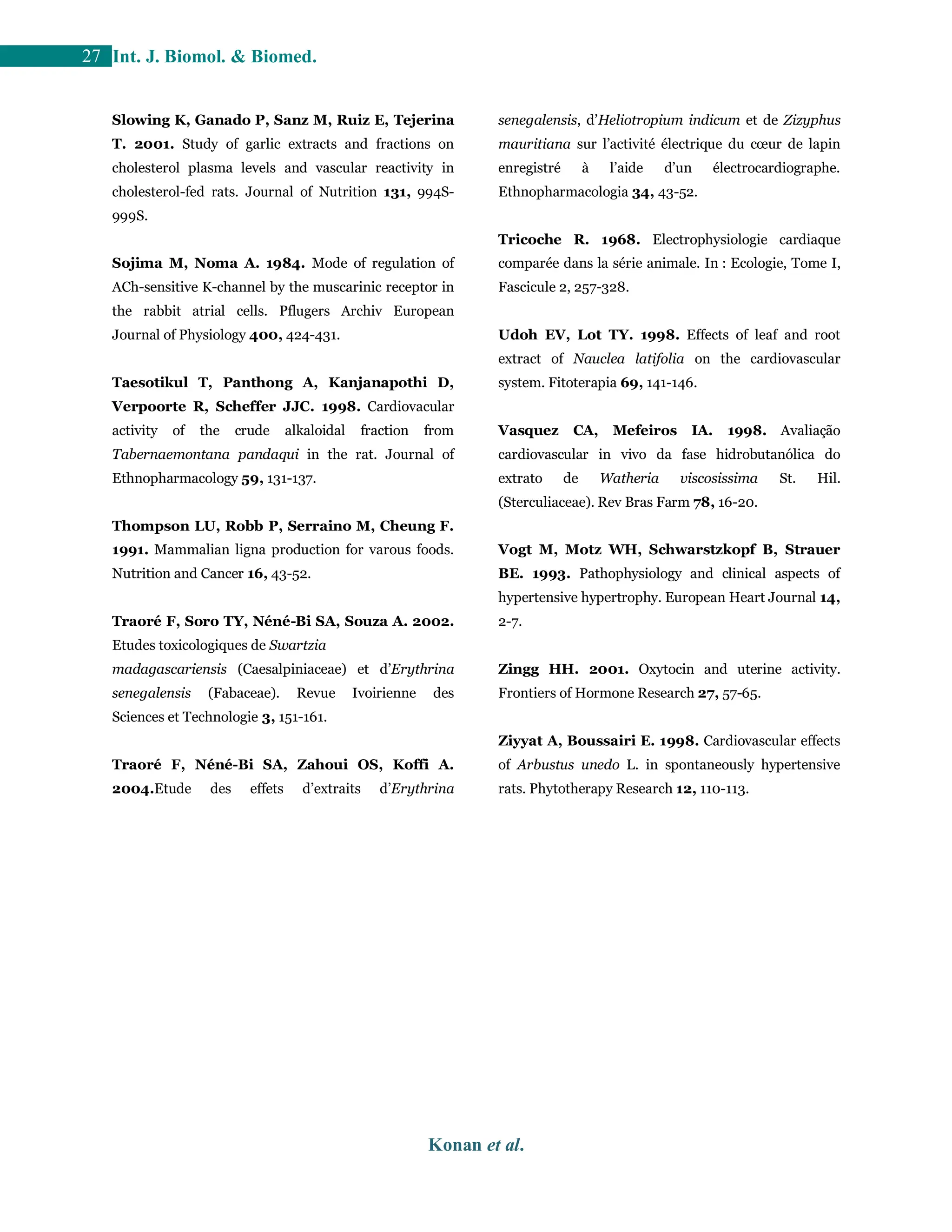 Acute toxicity study and effects of sesame (Sesamum radiatum) aqueous ...