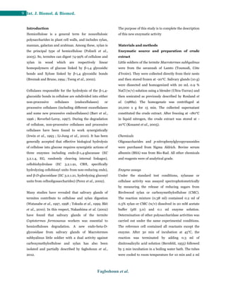 Characterization of the dual activity of an endo-beta-D-glycosidase ...