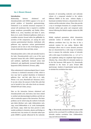 Interaction of chenodeoxycholic acid with cholesterol in a model system studied by spin label ...