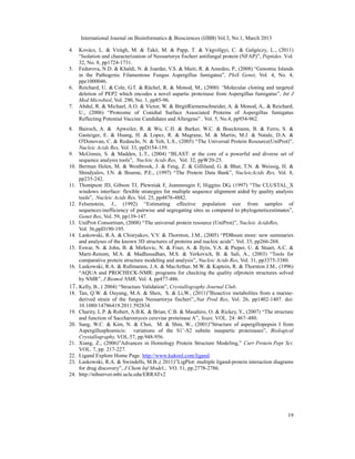 Structural Studies of Aspartic Endopeptidase pep2 from Neosartorya Fisherica Using Homolgy ...