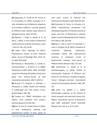 antibacterial research paper | PDF