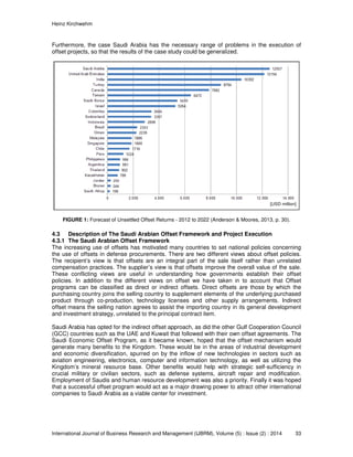 Success Factors in Offset Deals: A Case Study Based Examination | PDF