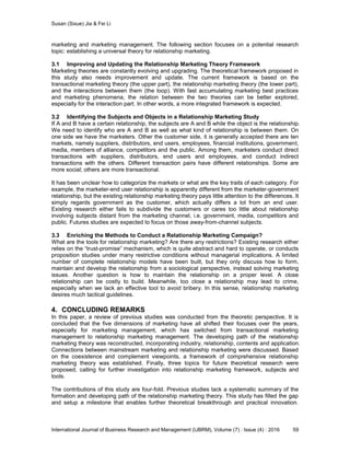 A Review on the Formation and Development of the Relationship Marketing Theory | PDF | Marketing ...