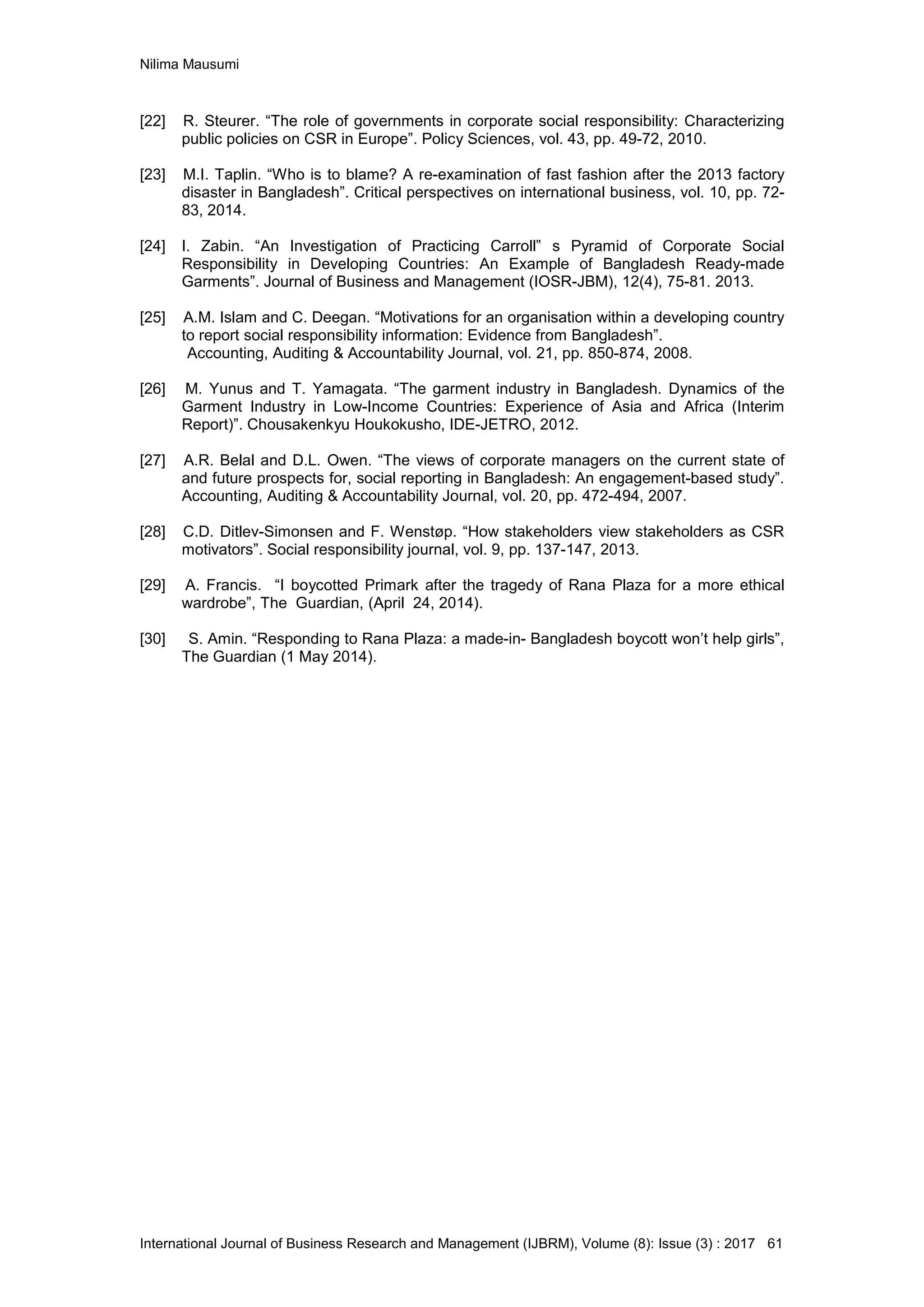 Stakeholder Roles In Improving Occupational Health and Safety (OHS): A ...