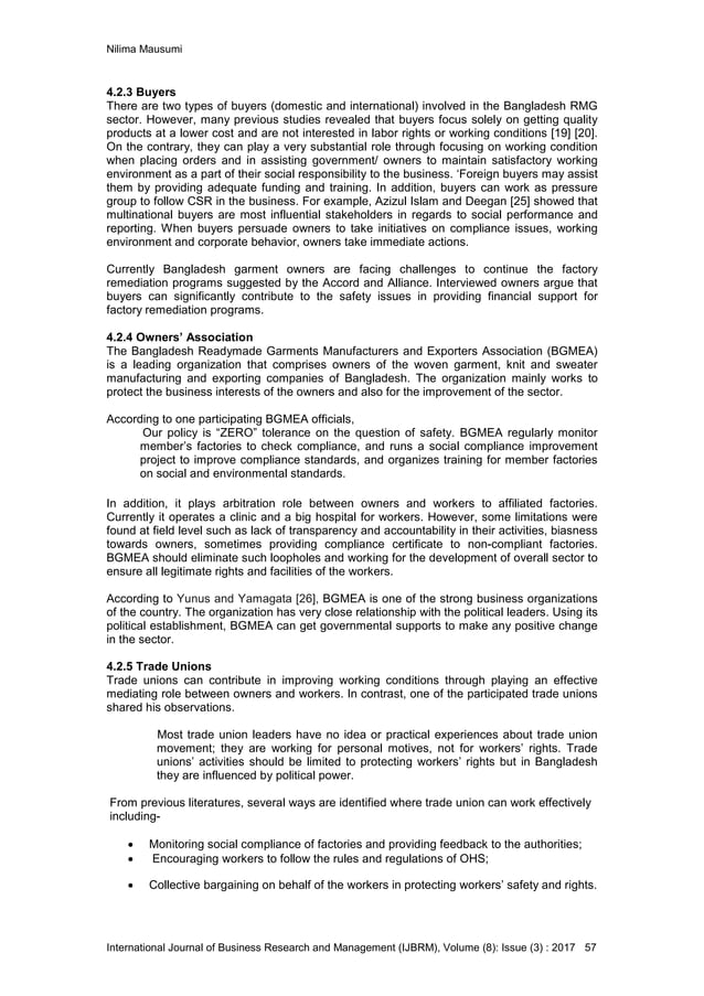 Stakeholder Roles In Improving Occupational Health and Safety (OHS): A ...