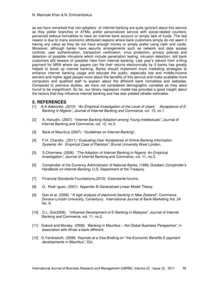 Customer Adoption of Internet Banking in Mauritius | PDF