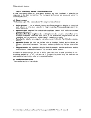 Manager’s Preferences Modeling within Multi-Criteria Flowshop Scheduling Problem: A ...