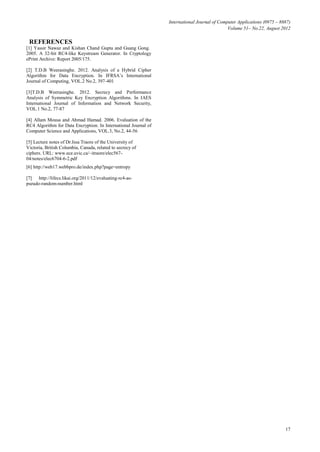 Analysis of a Modified RC4 | PDF | Programming Languages | Computing