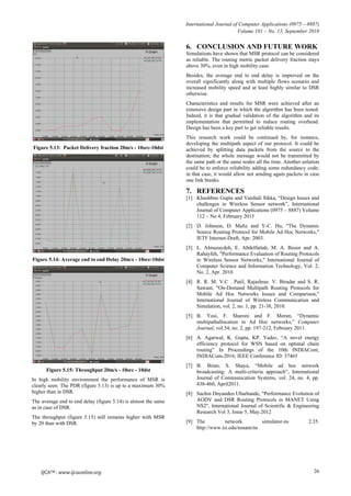An Enhanced DSR Protocol for Improving QoS in MANET | PDF