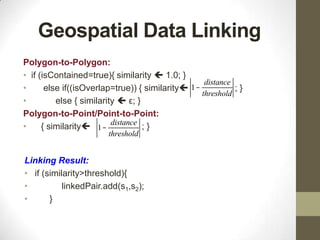 A Semantic Approach to Retrieving, Linking, and Integrating Heterogeneous Geospatial Data | PPT