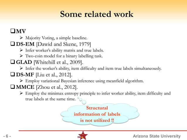 Crowdsourcing via Tensor Augmentation and Completion | PPT