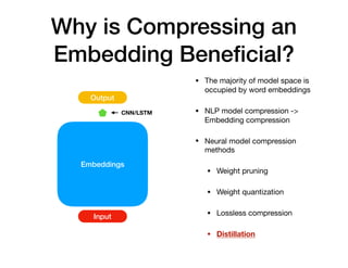 The Pupil Has Become the Master: Teacher-Student Model-Based Word Embedding Distillation with ...