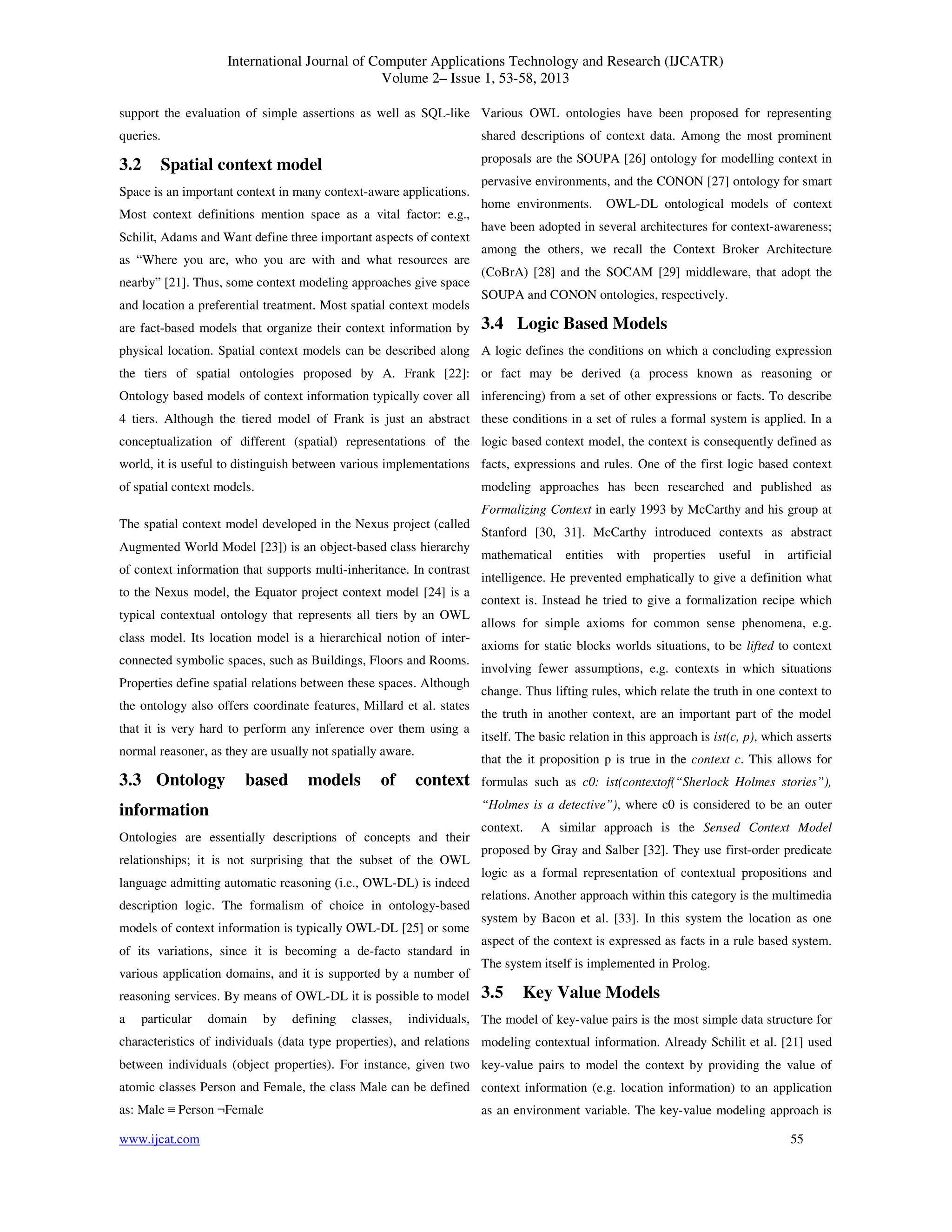 Formal Models for Context Aware Computing | PDF