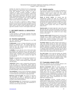 Data Transfer Security solution for Wireless Sensor Network | PDF