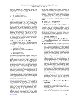 Challenges, Issues and Research directions in Optical Burst Switching | PDF | Computer ...