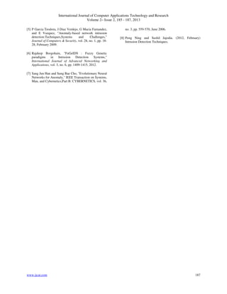 A Review of Machine Learning based Anomaly Detection Techniques | PDF