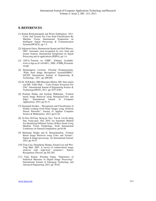 Automatic Seed Classification by Shape and Color Features using Machine Vision Technology | PDF