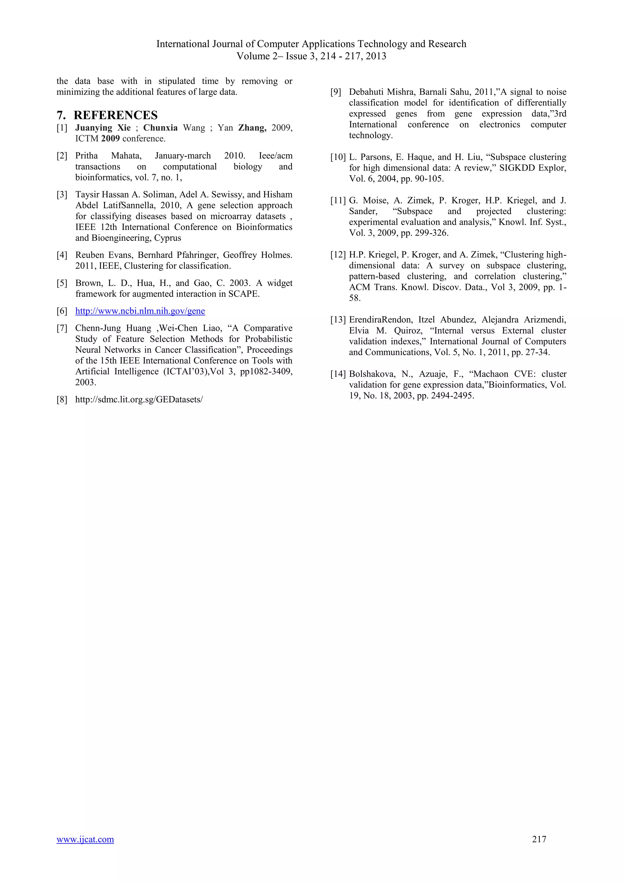 A HYBRID MODEL FOR MINING MULTI DIMENSIONAL DATA SETS | PDF