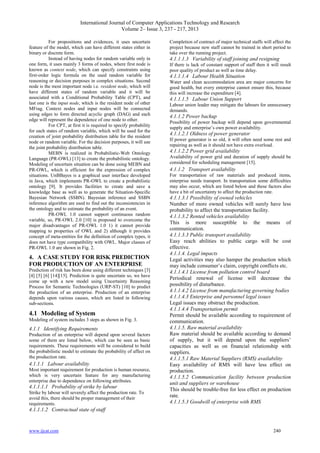 Risk Prediction for Production of an Enterprise | PDF