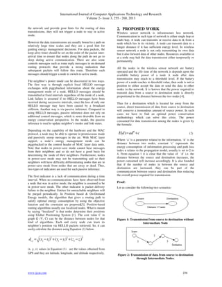 Power Optimization Technique for Sensor Network | PDF