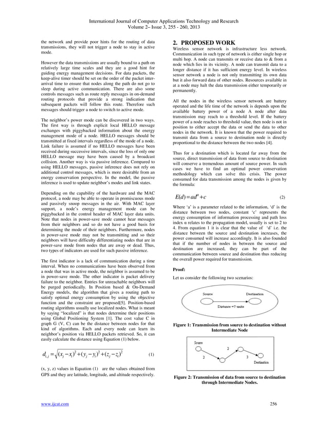 Power Optimization Technique for Sensor Network | PDF