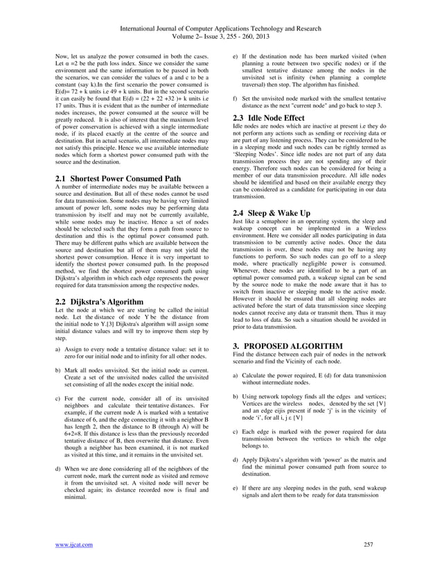 Power Optimization Technique for Sensor Network | PDF