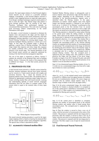 Random Valued Impulse Noise Elimination using Neural Filter | PDF