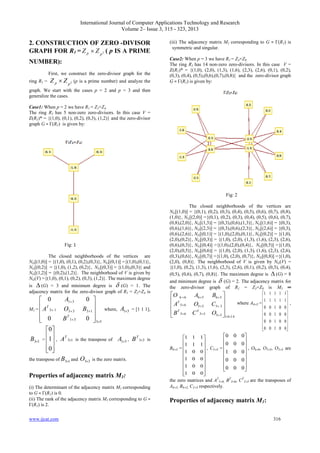On the Adjacency Matrix and Neighborhood Associated with Zero-divisor Graph for Direct Product ...