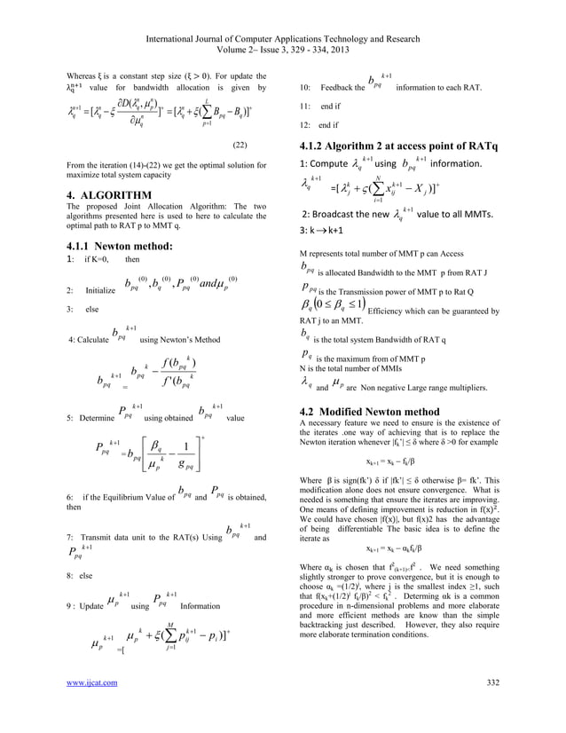 Performance Analysis for Parallel MRA in Heterogeneous Wireless Networks | PDF