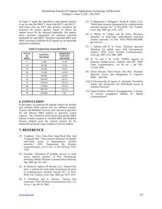 Performance Analysis for Parallel MRA in Heterogeneous Wireless Networks | PDF